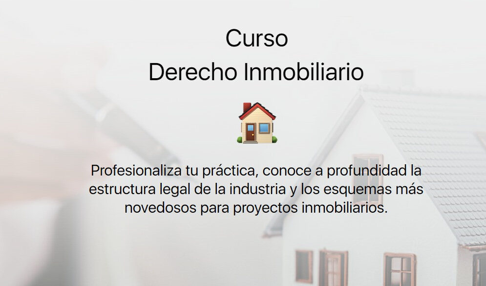 Domina el derecho inmobiliario en áreas urbanas y rurales: curso ...